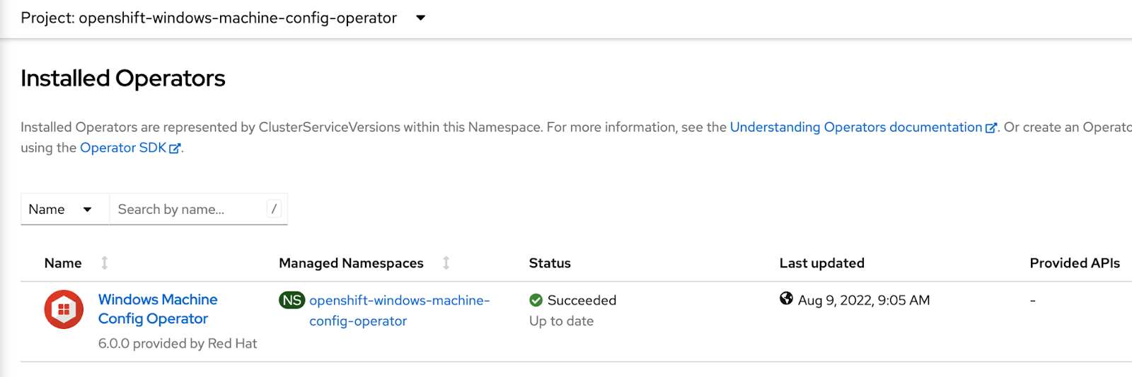 containerd Support for Windows Containers in OpenShift